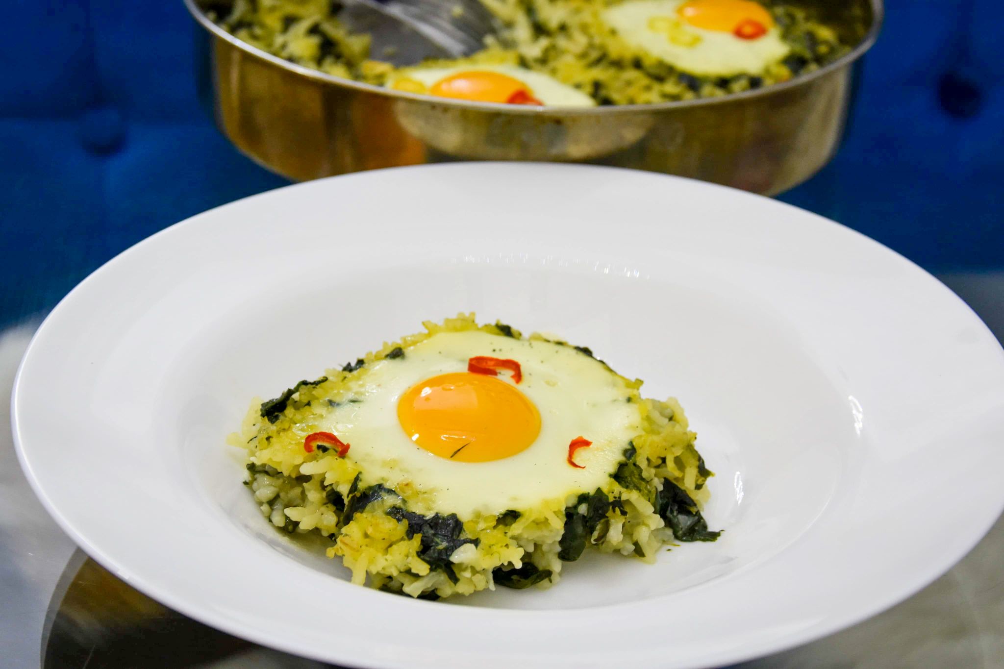 Traditional Spinach with rice and eggs! – Olgica Naceva Kitchen