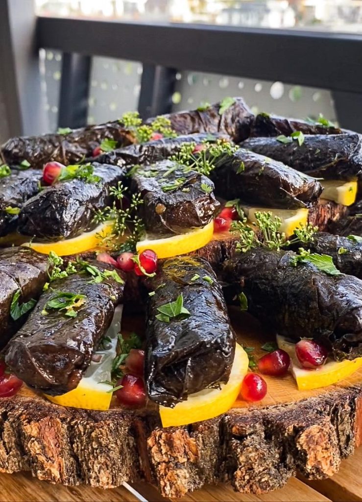 Stuffed Grape Leaves with Rice! Healthy dish! – Olgica Naceva Kitchen